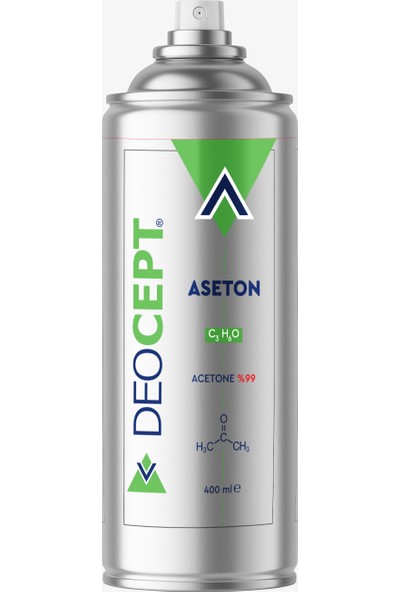 Deocept 400 ml %99 Saf Aseton Sprey