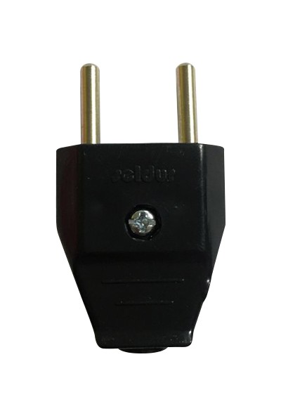 Seldur Yassı Erkek Fiş Siyah