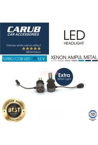 Carub Xenon LED 12V Turbo C.o.b H27 Carub Xenon LED 12V Turbo C.o.b H27