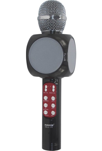 Sonia SN-X777 Kablosuz Stereo Bluetooth Hoparlör - Siyah Sonia SN-X777 Kablosuz Stereo Bluetooth Hoparlör - Siyah