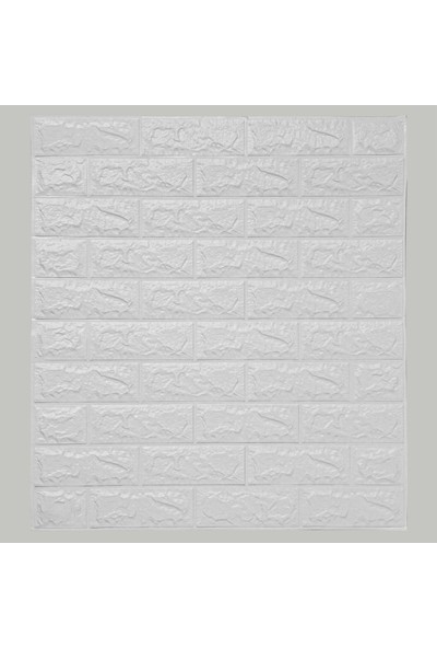 Renkli Evim Kendinden Yapışkanlı Esnek Sünger 6,5mm Tuğla Duvar Paneli Renkli Evim Kendinden Yapışkanlı Esnek Sünger 6,5mm Tuğla Duvar Paneli