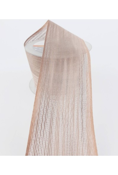 Ulutaş Keten Efektli Kurdele 6 cm 10 mt Ulutaş Keten Efektli Kurdele 6 cm 10 mt