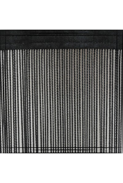 Gülpınar Perde Siyah Ince Zincir Ip Perde Gülpınar Perde Siyah Ince Zincir Ip Perde