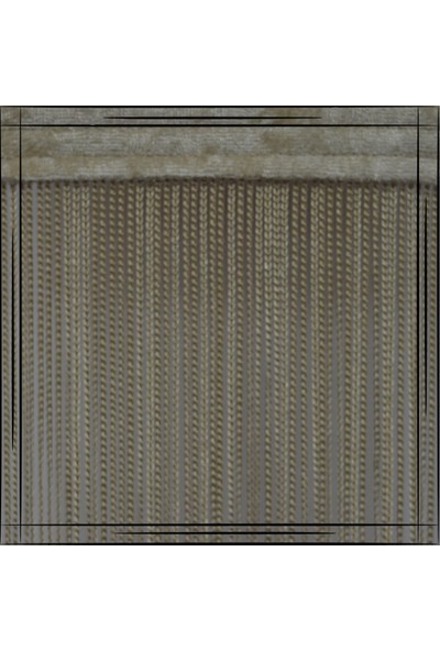 Gülpınar Perde Bej Ince Zincir Ip Perde Gülpınar Perde Bej Ince Zincir Ip Perde