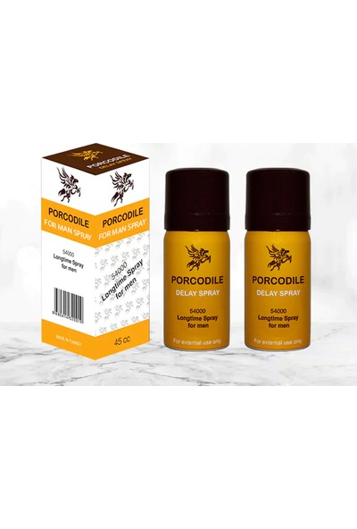 Porcodile For Men Sprey 2'li Porcodile For Men Sprey 2'li