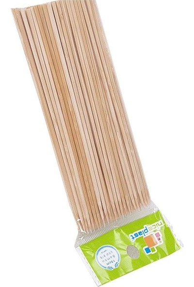 Niceplast Adana Şiş 100ADET 24CM Niceplast Adana Şiş 100ADET 24CM