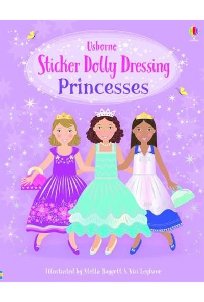 Sticker Dolly Dressing Princesses - Fiona Watt