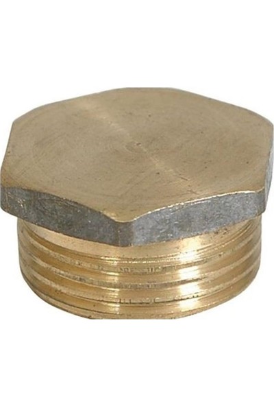 Klepsan Sarı Kör Tapa Erkek 3/8`` Klepsan Sarı Kör Tapa Erkek 3/8``