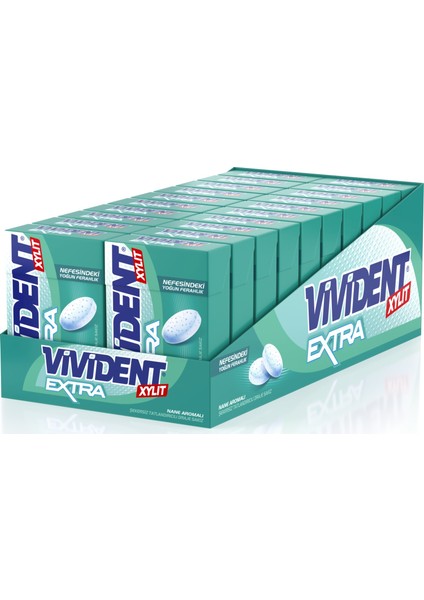 Vivident Drj Box Extra Nane Yeni 22 gr Fiyatı - Taksit Seçenekleri
