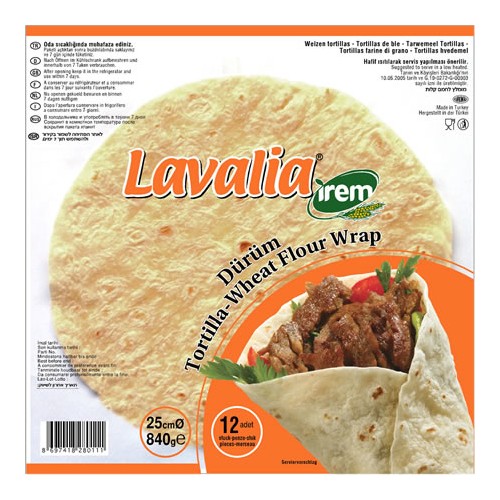 Lavalia Lavaş Dürüm Ekmek 25 Cm 12Li Fiyatı - Taksit Seçenekleri
