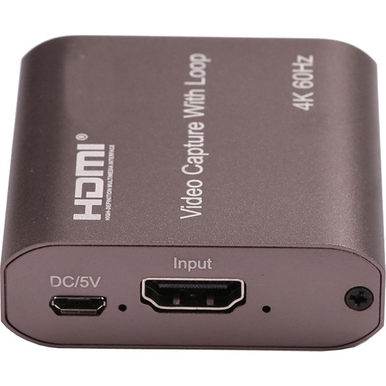 Gplus 4K 60Hz Full Hd 60 Fps HDMI Video Capture With Loop Fiyatı