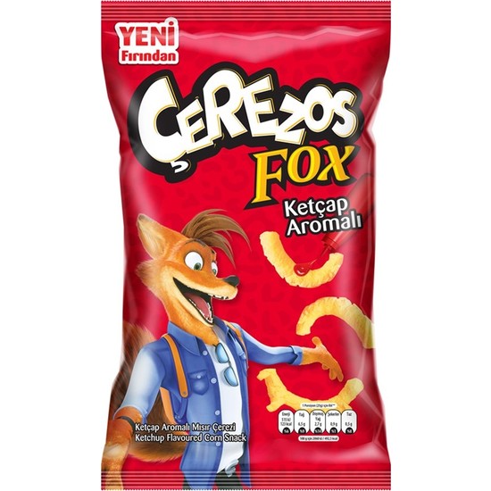 Çerezos Fox Ketçap 22 gr Fiyatı, Taksit Seçenekleri ile Satın Al