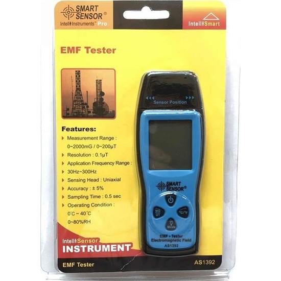 Smart Sensor As 1392 Radyasyon Ölçer Emf Cihazı Fiyatı