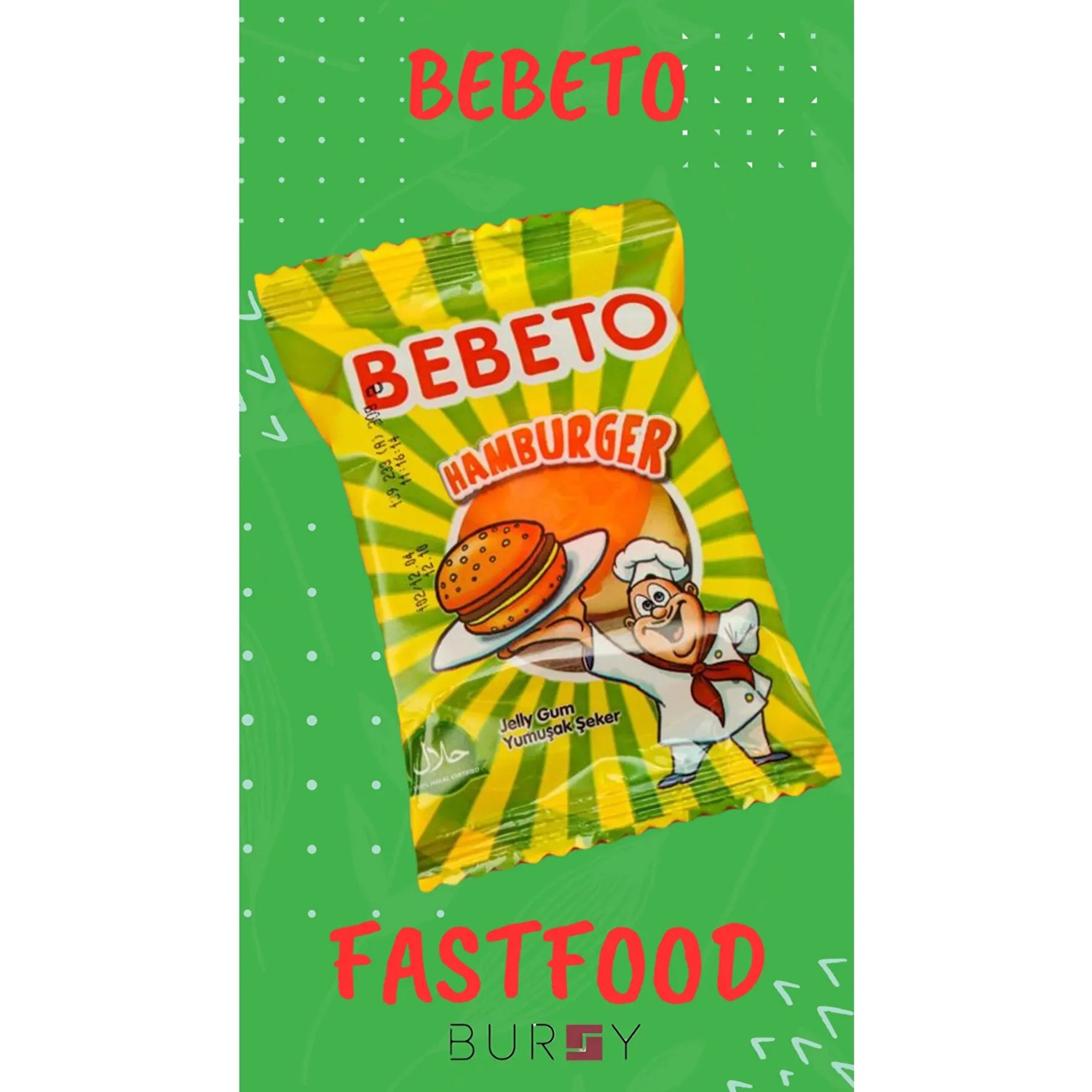 Bebeto Hamburger Jelibon 12 Li Fiyatı - Taksit Seçenekleri