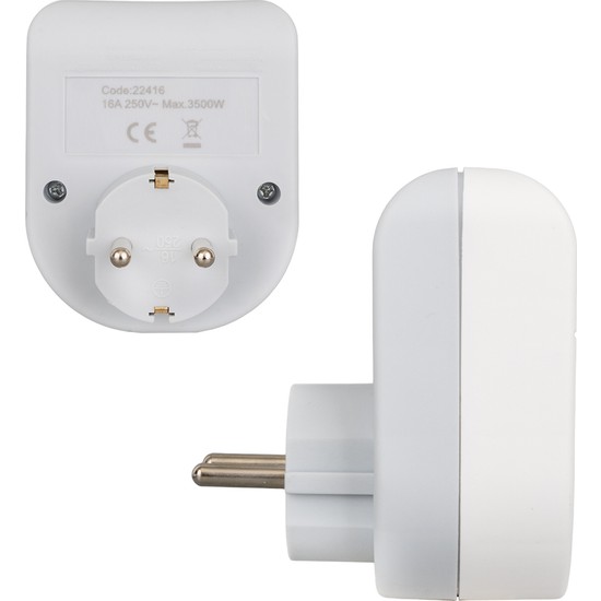 Lemra Vea VE-22416 16 Amper - 3500 Watt LED Göstergeli Tekli Fiyatı