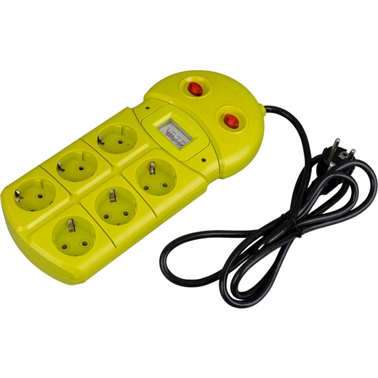 Lemra Vea VE-970B 6'lı 1.5 Metre Grup Priz Fiyatı