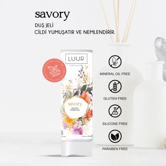 Luur Cosmetics & More Savory Duş Jeli Nemlendirici Besleyici Fiyatı