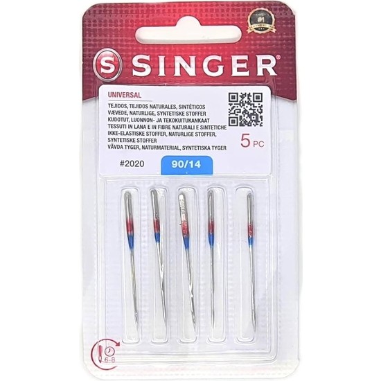 Singer 14 Numara Standart Iğne (5'li Blister) Fiyatı