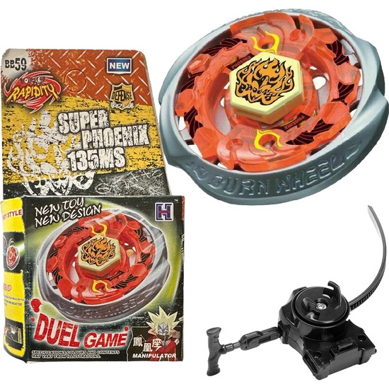 Beyblade BB59 Beyblade Metal Fusıon Burn Fireblaze Phoenix Fiyatı
