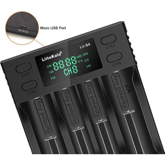 Lemra Lııtokala Lıı-S4 Pil Şarj Cihazı Fiyatı - Taksit Seçenekleri