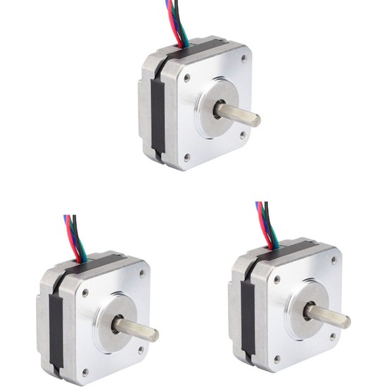 Humble 3x 17HS08-1004S 4-Lead Nema 17 Step Motor 20MM 1A Fiyatı