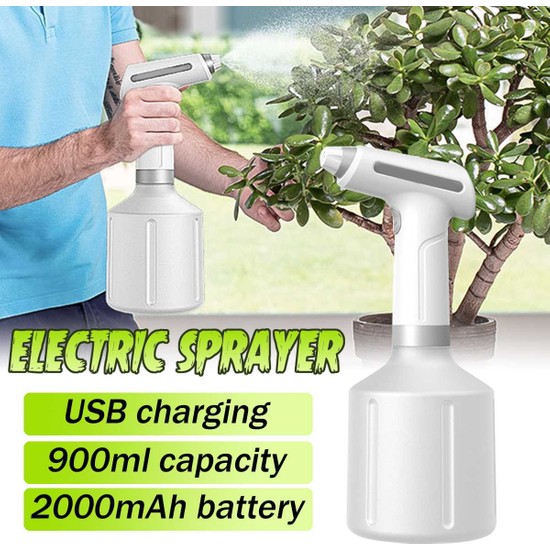 Luoditong Shop 900ML USB Şarj Edilebilir Elektrikli Sprey Fiyatı