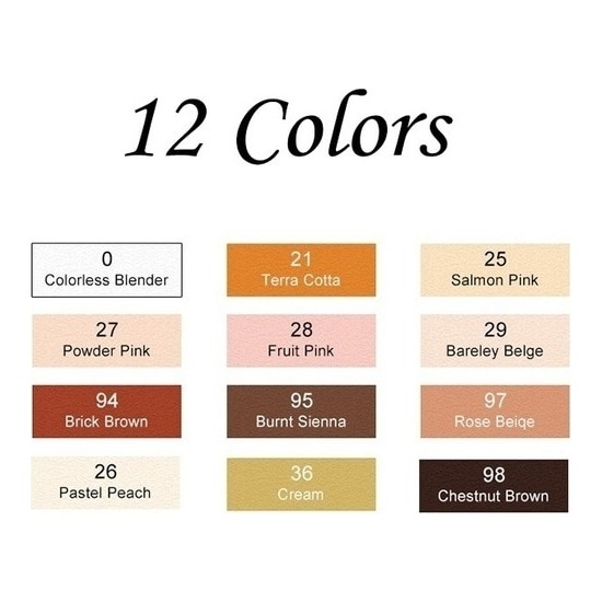 Mingjinshop3 Çanta Stili Olmadan 12 Renk Adet Işaretleme Fiyatı