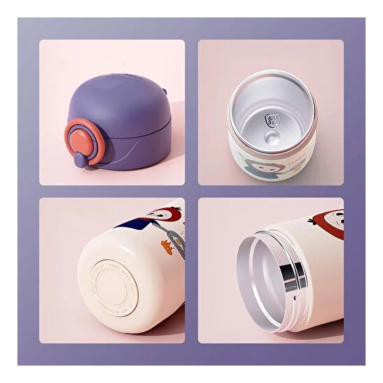 Kuang Biao 400 Ml. Paslanmaz Çelik Taşınabilir Yalıtımlı Fiyatı