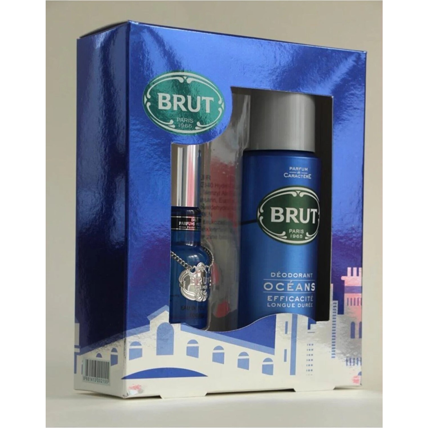 Brut Oceans Plexi Madalyon Set Edt 30ml+ Oceans Deodorant Fiyatı