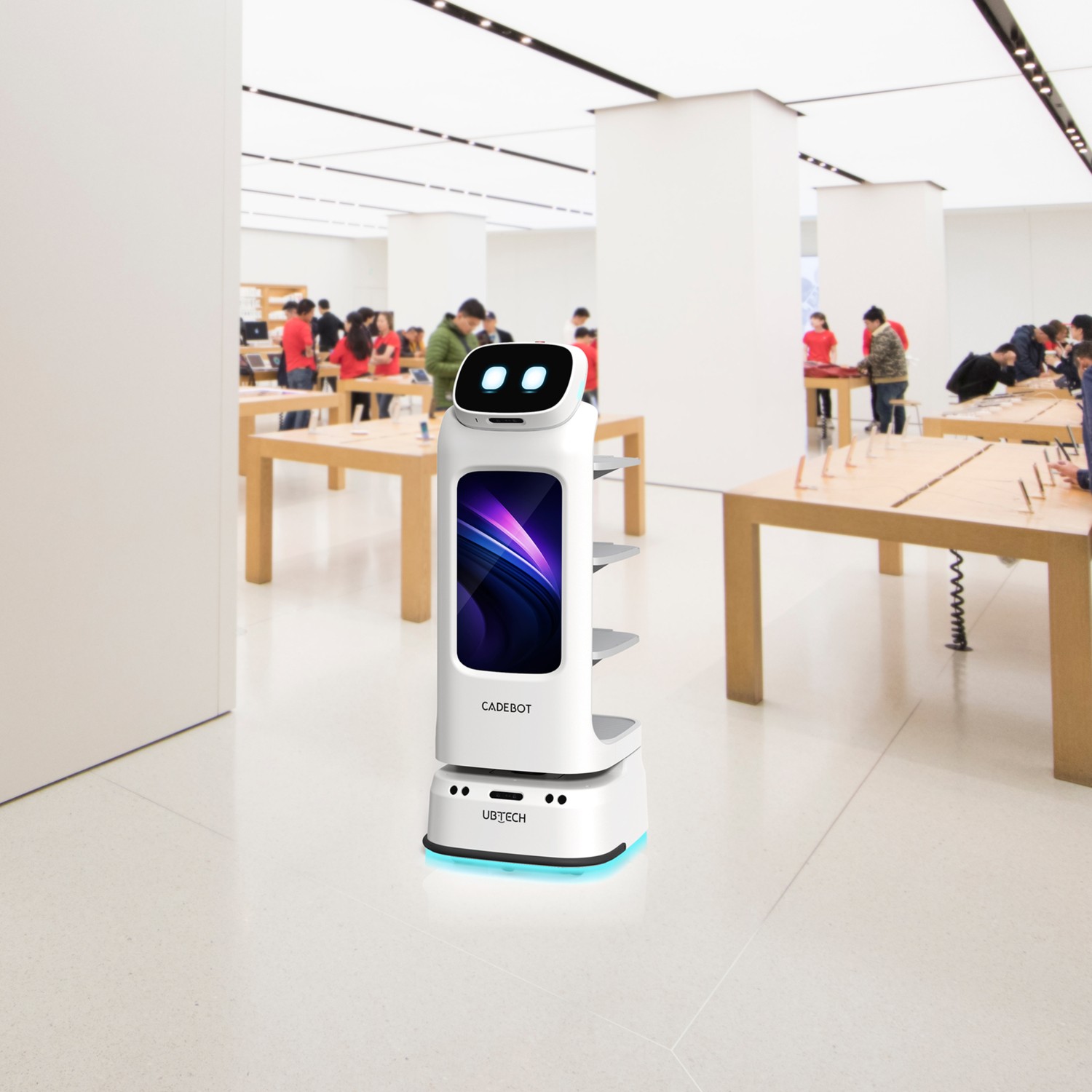 Ubtech Cadebot L100 Akıllı Servis Robotu / Garson Robot Fiyatı