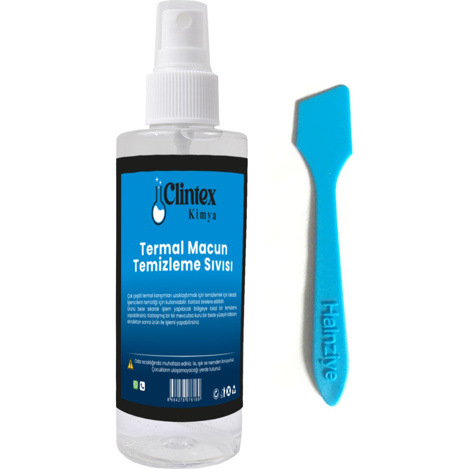 Clintex Kimya Termal Macun Temizleme Sıvısı Kazıyıcı Kaşıklı Fiyatı