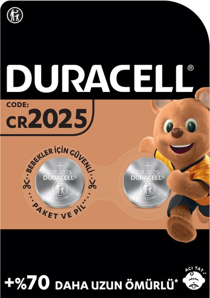 Duracell Düğme Pil 2'li 3 Volt Fiyatı - Taksit Seçenekleri
