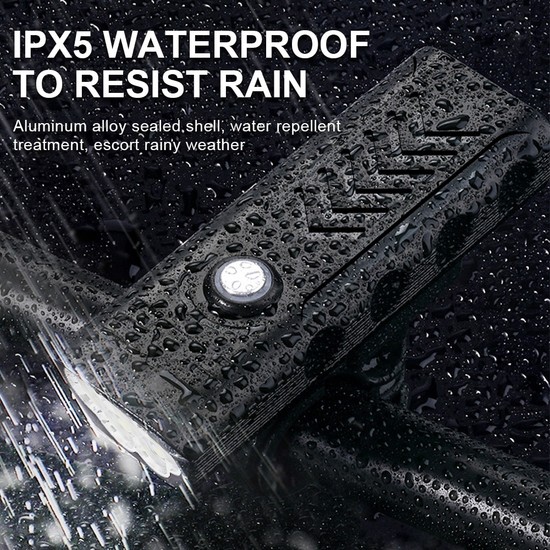 5t6 D Stili 5t6 Mah Su Geçirmez LED Bisiklet Işık Ön USB Fiyatı