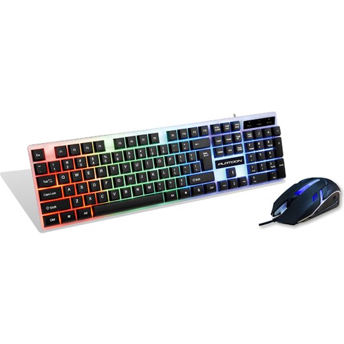 Platoon Rgb Işıklı Kablolu Klavye Mouse Set Oyuncu Klavye Fiyatı