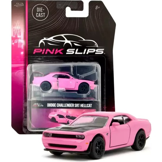 JADA Pink slips Dodge Challenger Srt Hellcat 1:64 scale Fiyatı
