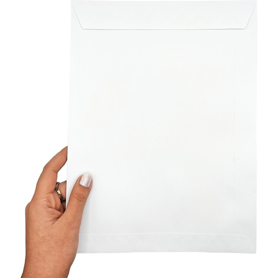 Limmy Zarf A4 Boyutunda Beyaz Torba Zarf 24X32 cm - 50 Adet Fiyatı