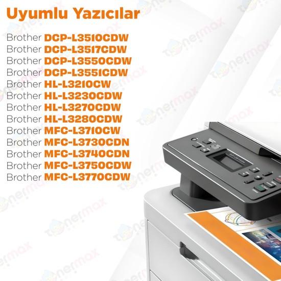 tonermax Brother TN273 / TN277 Muadil Toner Set / HL-L3210 / Fiyatı