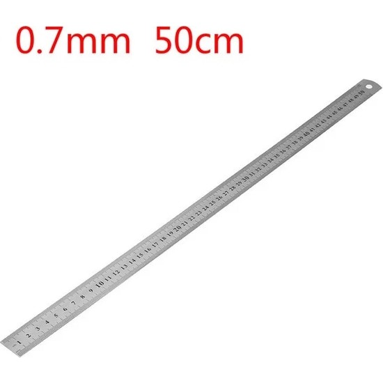 GongtuShop 50CM Tarzı Mcmcmcm Çift Taraflı Ölçek Paslanmaz Fiyatı