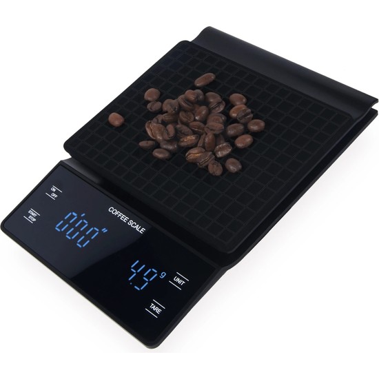 Yaci Shop Siyah 1 Stil 3kg.1g Elektronik Kahve Tartı Fiyatı