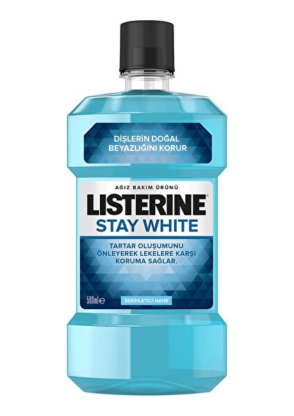 Listerine Stay White 500 ml Fiyatı - Taksit Seçenekleri