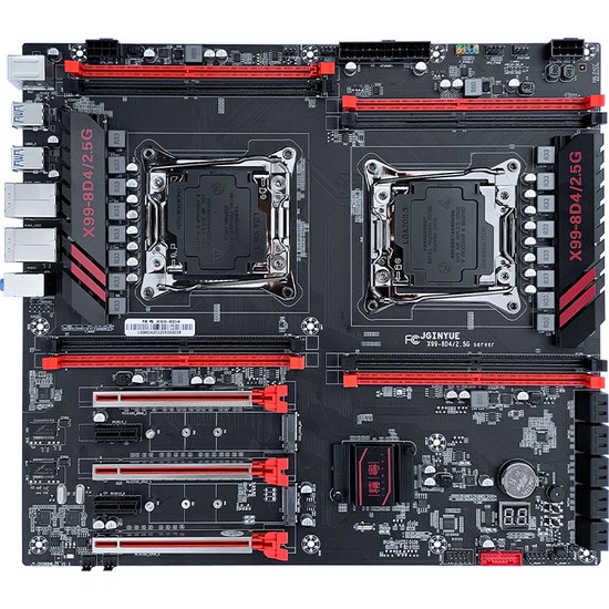 Jginyue 8d4 Intel X99 2666 Mhz Ddr4 Soket 2.5 Gbit Ethernet Fiyatı