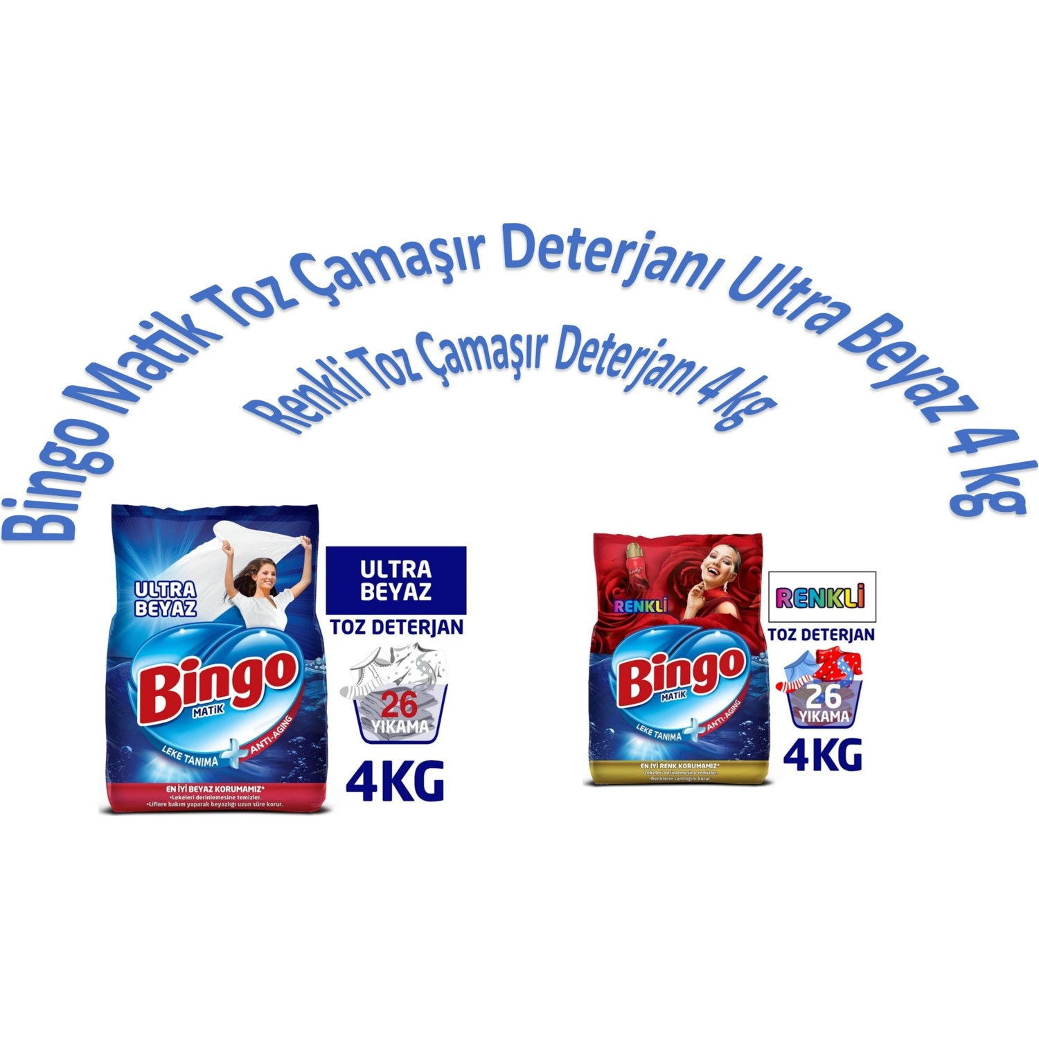 Bingo Matik Toz Çamaşır Deterjanı Ultra Beyaz 4 Kg- Bingo Fiyatı