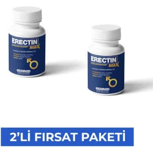 Eurorganiq Erectin Max 60'lı 2 Adet Erkeklere Özel Ürün Fiyatı