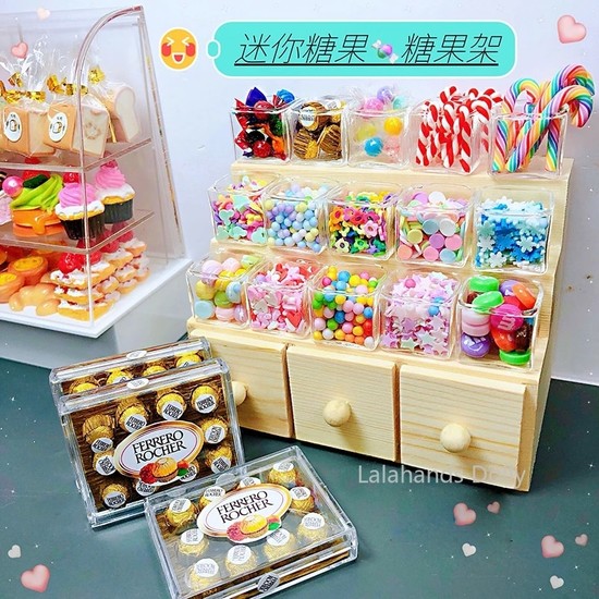 Pengfu Shop Takım-2 Tarzı OB11 Dollhouse Minyatür Sahne Fiyatı