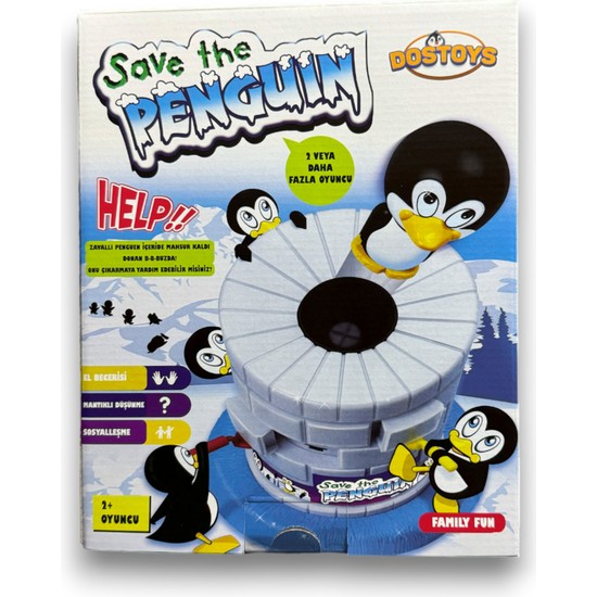 Dostoys Save The Penguin KUTU MASA OYUNCAKLARI EĞİTİCİ AİLE Fiyatı