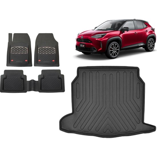 Team Car Toyota Yaris Cross 2023 Model 3D Alt Bagaj Fiyatı
