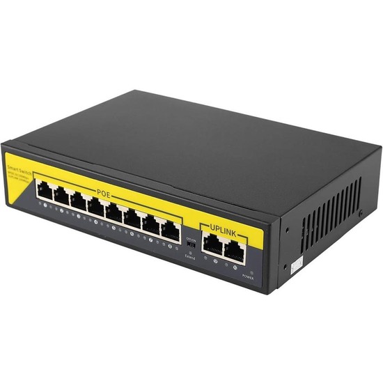 Primex PX-1010B 8 Port 10/100M Poe Switch, Ip Kamera Poe Fiyatı