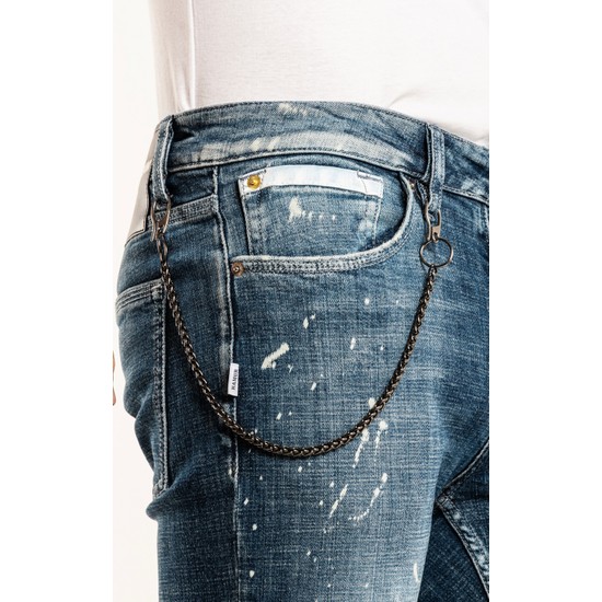 Gabbia Denim 0020 Süper Slim Fit Mavi Yıkamalı Yırtıklı Fiyatı