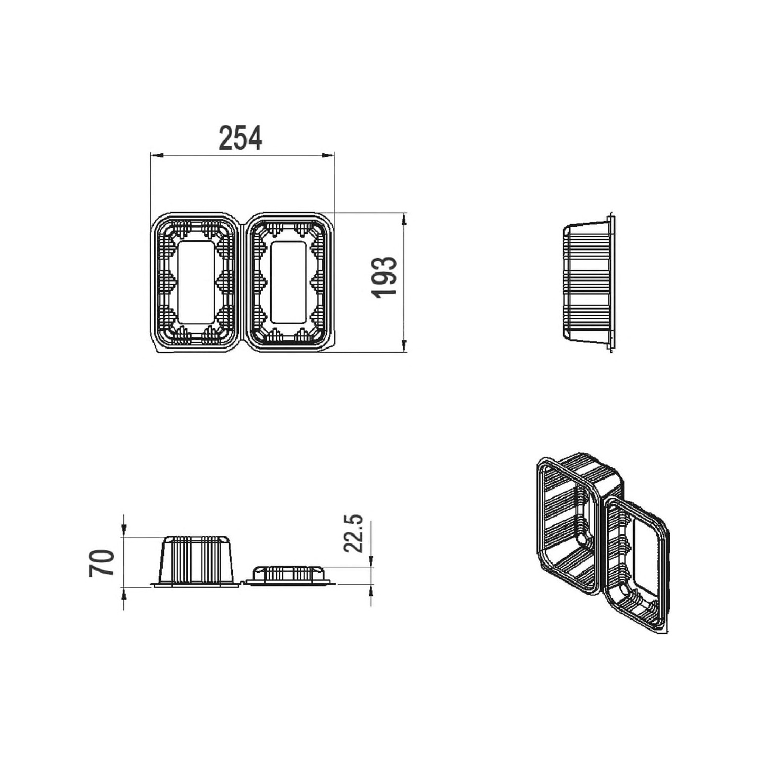 Limera - Yüksek Kapak Sızdırmaz 1000 cc - 100'LÜ Fiyatı