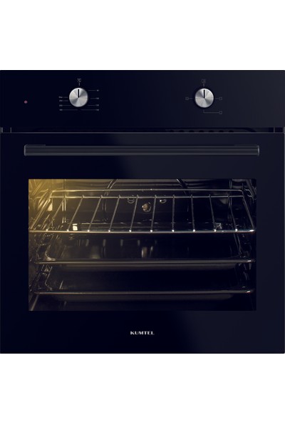 Kumtel B66-S2 Siyah Cam Ankastre Fırın